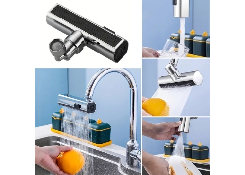 BUFFER® 3 Farklı Modlu Çok Amaçlı Musluk Adaptörü Evrensel Musluk ...